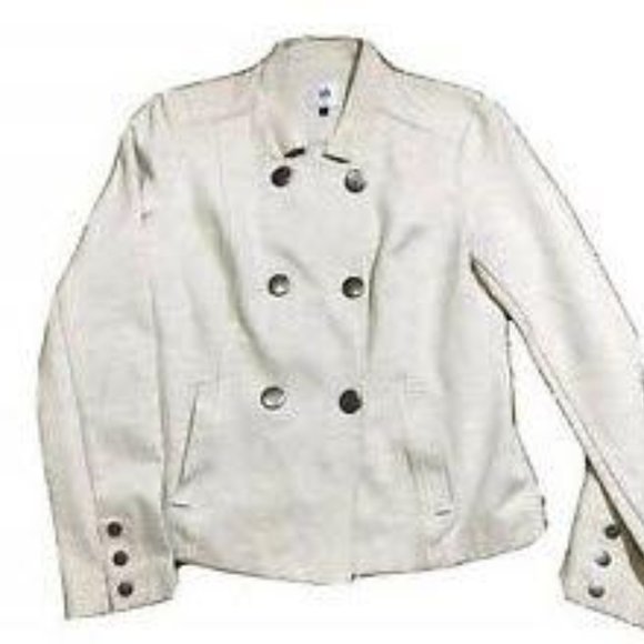 CAbi | Jackets & Coats | Cabi Womens Double Breasted Knit Blazer Jacket ...